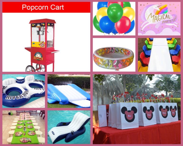 Pool Party Packages in Dubai | Private Water Party & Themed Decor